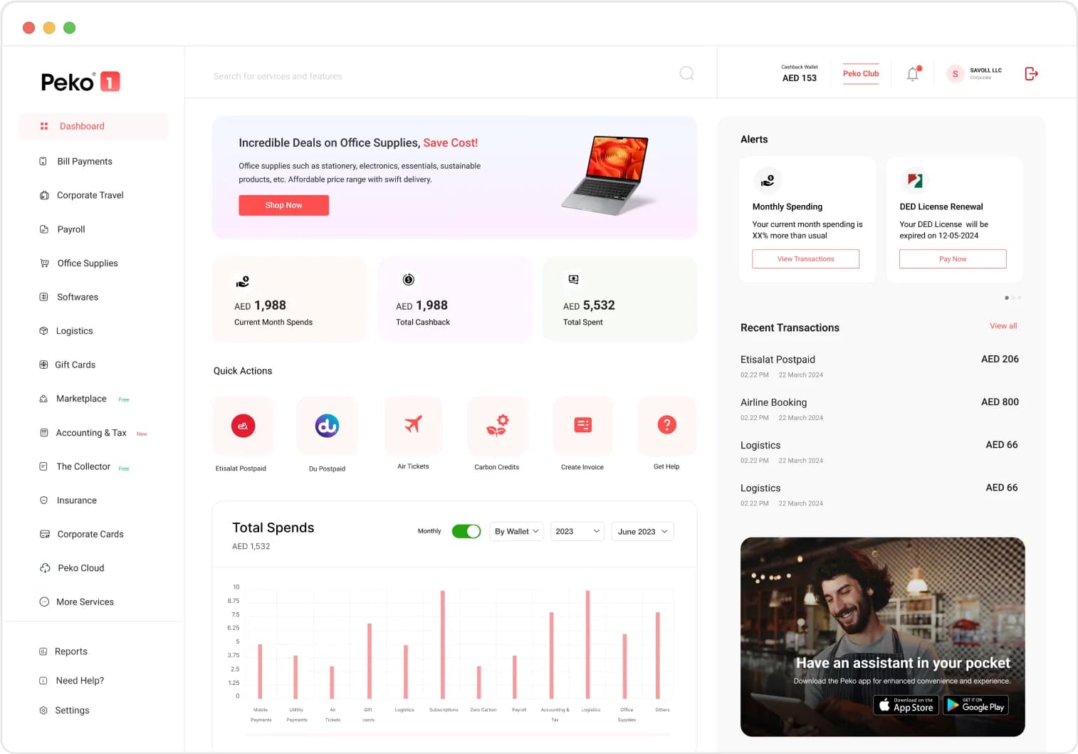 Peko | An all-in-one platform for SMBs to manage payments